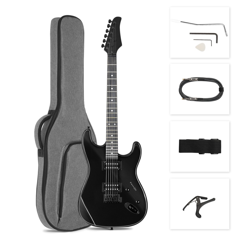 Ktaxon 39in KST Electric Guitar 6 String Suit for Beginner School Band ...