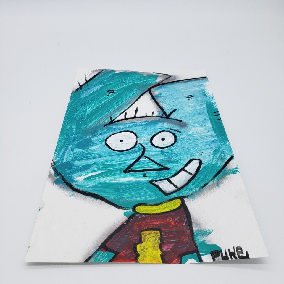 POP ART PAINTING Doug Skeeter 90s Cartoon Art by NYC Street Art artist ...
