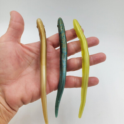 Vtg Rare 1990's New Mister Twister 6" Slimy Slug Jerkbait You Choose ...