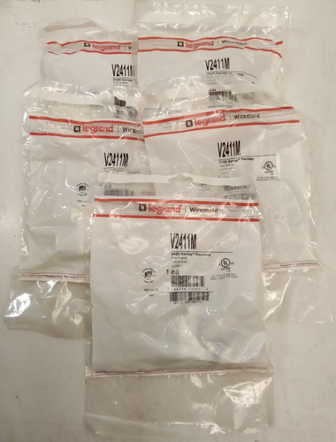 Wiremold V2411M 2400 Series Raceway Flat Elbow (Lot Of 5) Ivory | eBay