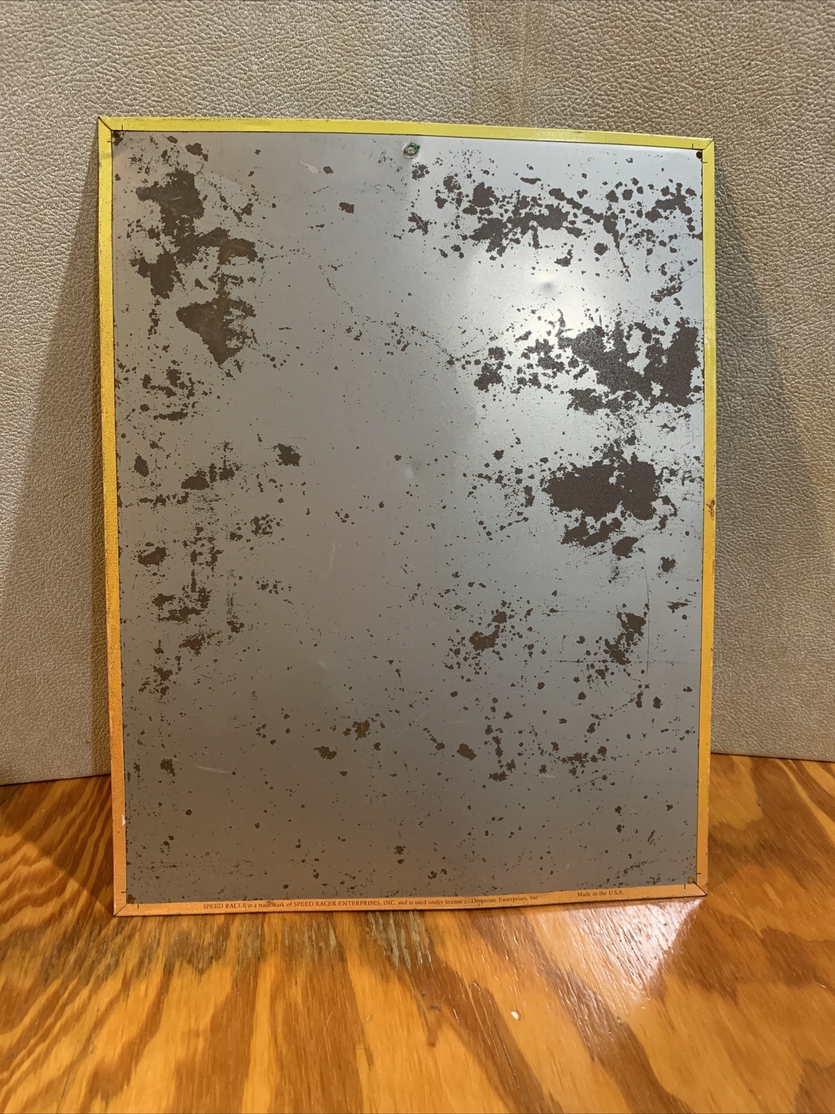 SPEED RACER tin sign wall hanging (12.5" L x 16" H). Made in USA. Free ...