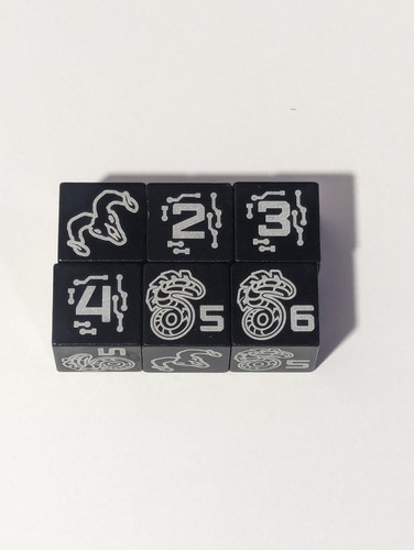 Shadowrun Executive Metal Dice With Out Channel case | eBay