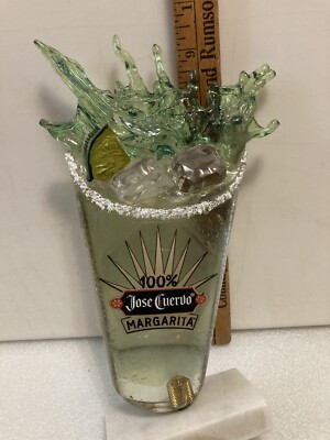 100% JOSE CUERVO TEQUILA MARGARITA Draft tap handle with stand. MEXICO ...