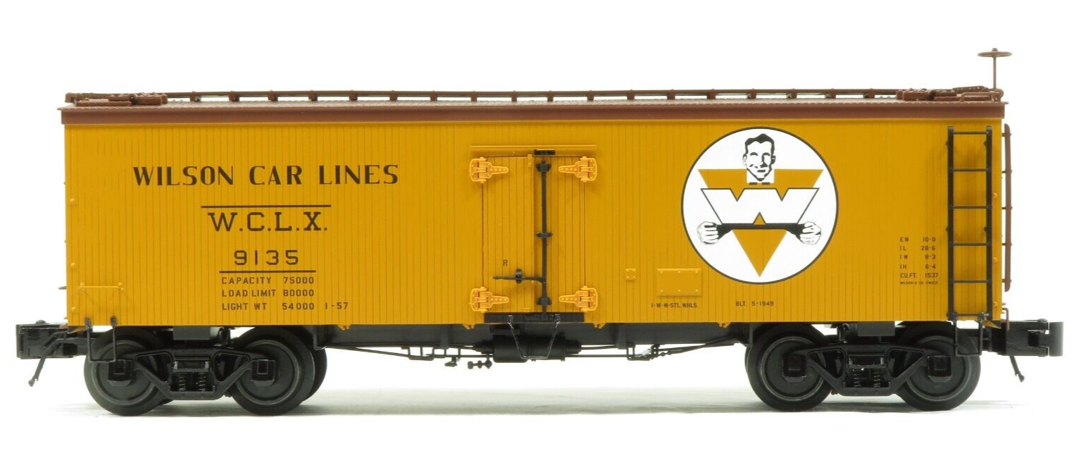 Atlas 3001426-2 Wilson Car Lines 36' Woodsided Reefer #9135 for sale ...