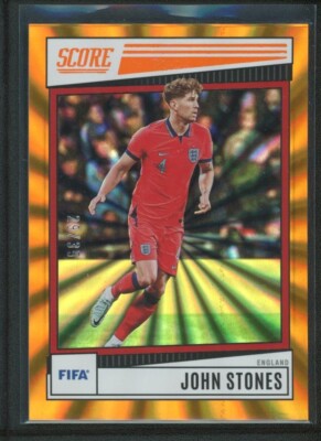 2022-23 JOHN STONES 29/35 PANINI SCORE FIFA LASER ORANGE | eBay