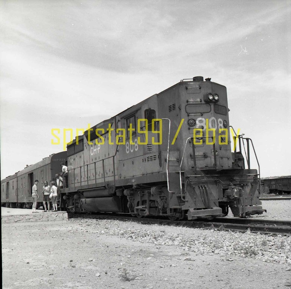 CHP Chihuahua-Pacific GP28 Locomotive #808 - c1960s - Vintage Railroad ...
