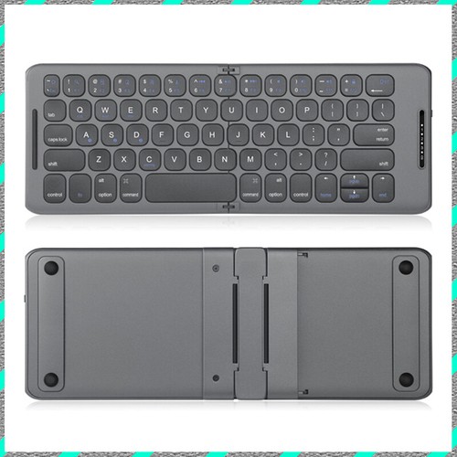 Portable Rechargeable foldable Wireless keyboard mute mini for ipad Mac ...