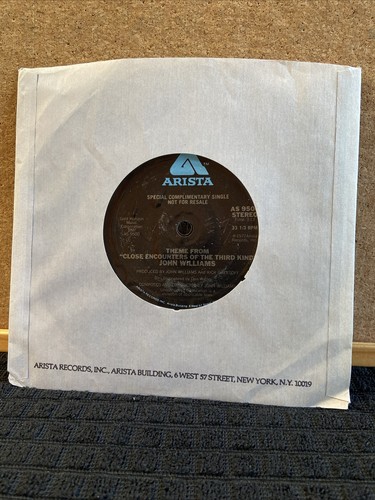 7" PROMO JOHN WILLIAMS THEME FROM "CLOSE ENCOUNTERS OF THE THIRD KIND ...