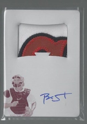 Blake Swihart 2015 National Treasures Auto Rookie #d 1/1 Printing Plate ...