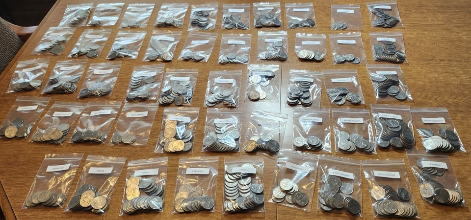 2003D Arkansas State Collectible Quarter from Bank Rolls. Ships FREE ...