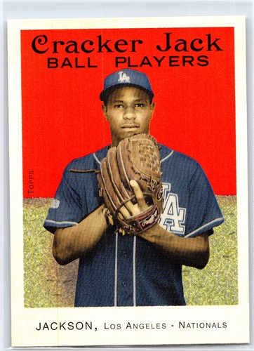 EDWIN JACKSON 2004 Topps Cracker Jack SP Los Angeles Dodgers Baseball ...