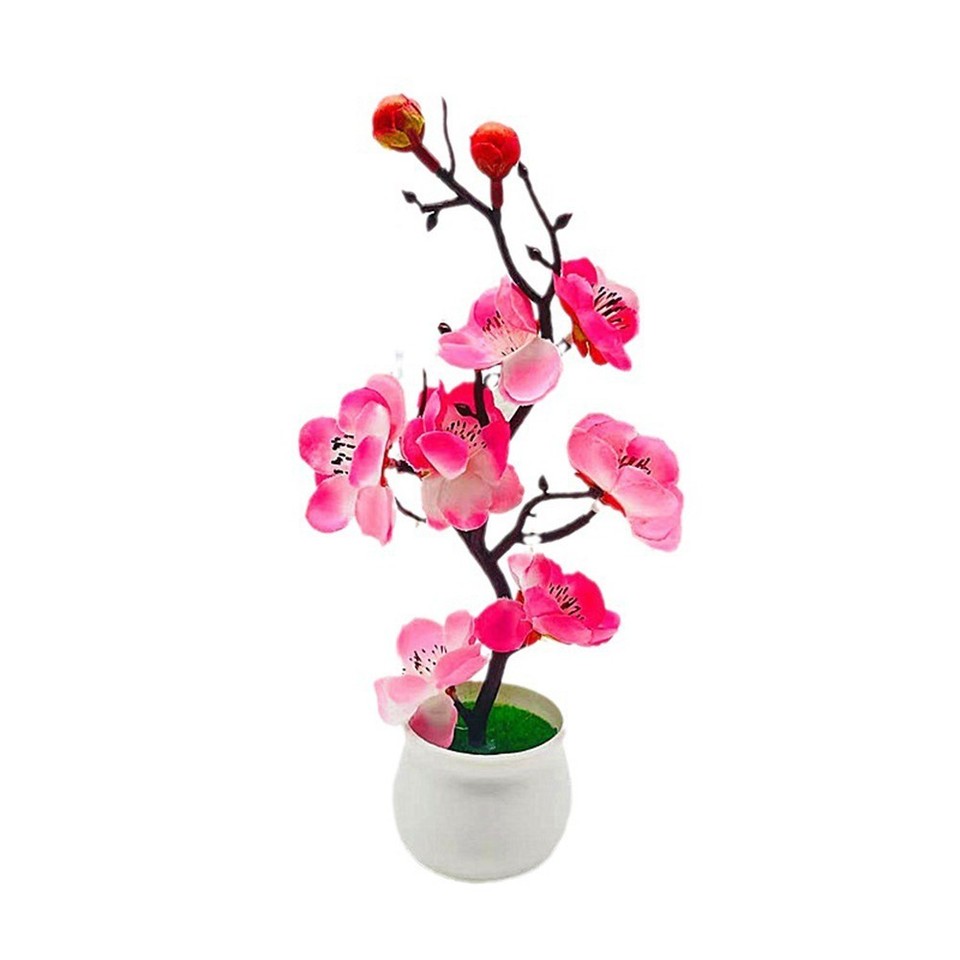 Lifelike Plastic Bonsai Tree for Tabletop Display in Home or Office ...