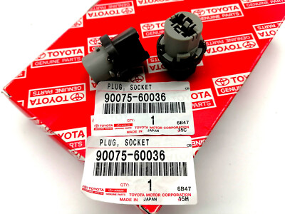 New 2*GENUINE Toyota Highlander 01-07 Back Up Light Connector Genuine ...