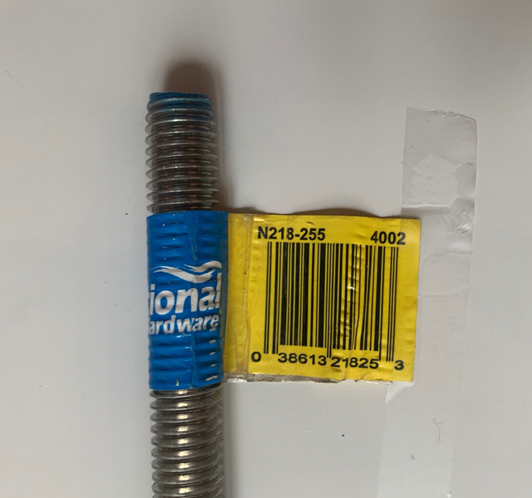 Stanley National N218-255 Stanley Threaded Rod, 1/2-13 X 36 in, 18-8 ...