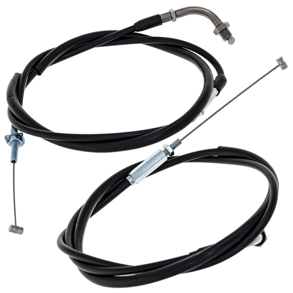 NICHE Push Pull Throttle Cable Set Honda GL1000 GL1000L 17910-MB9-670 ...