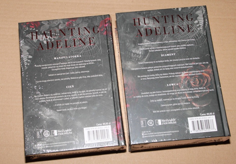 Haunting Adeline - 2 Books - HD Carlton SPECIAL EDITIONS - Polish Book ...