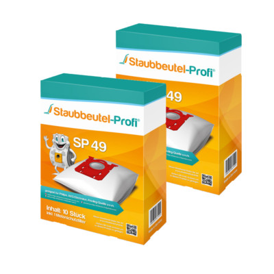 20 Staubsaugerbeutel Staubbeutel-Profi geeignet für Philips FC 9130 ...