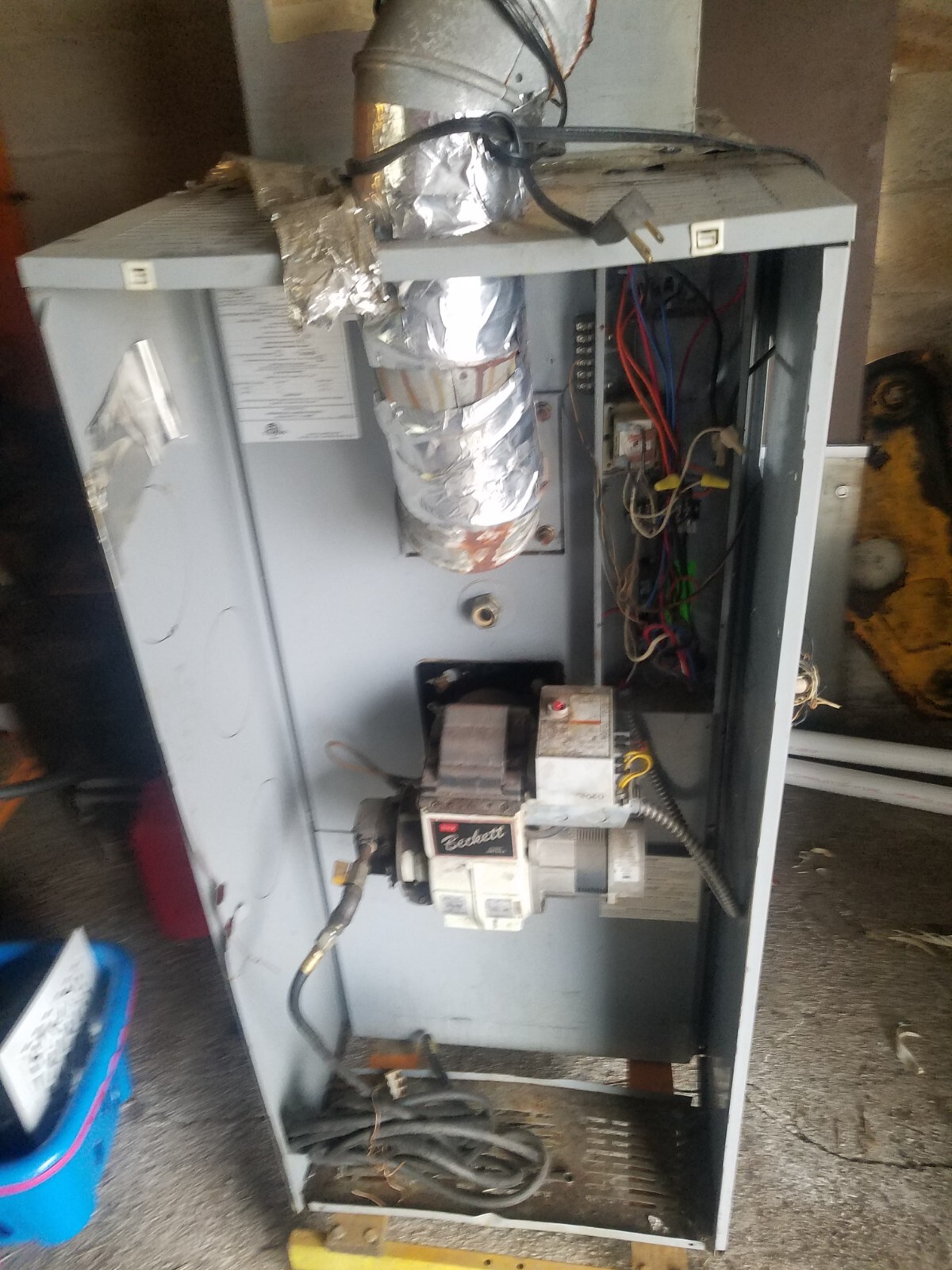 Oil Fired Hot Air Furnace updraft | eBay