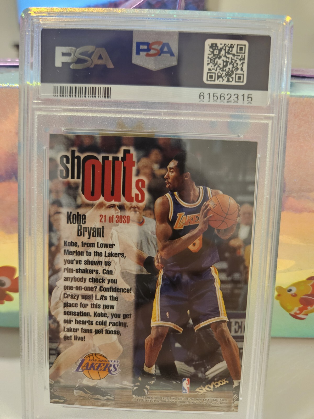 1998-99 NBA Hoops - Shoutouts #21SO Kobe Bryant for sale online | eBay
