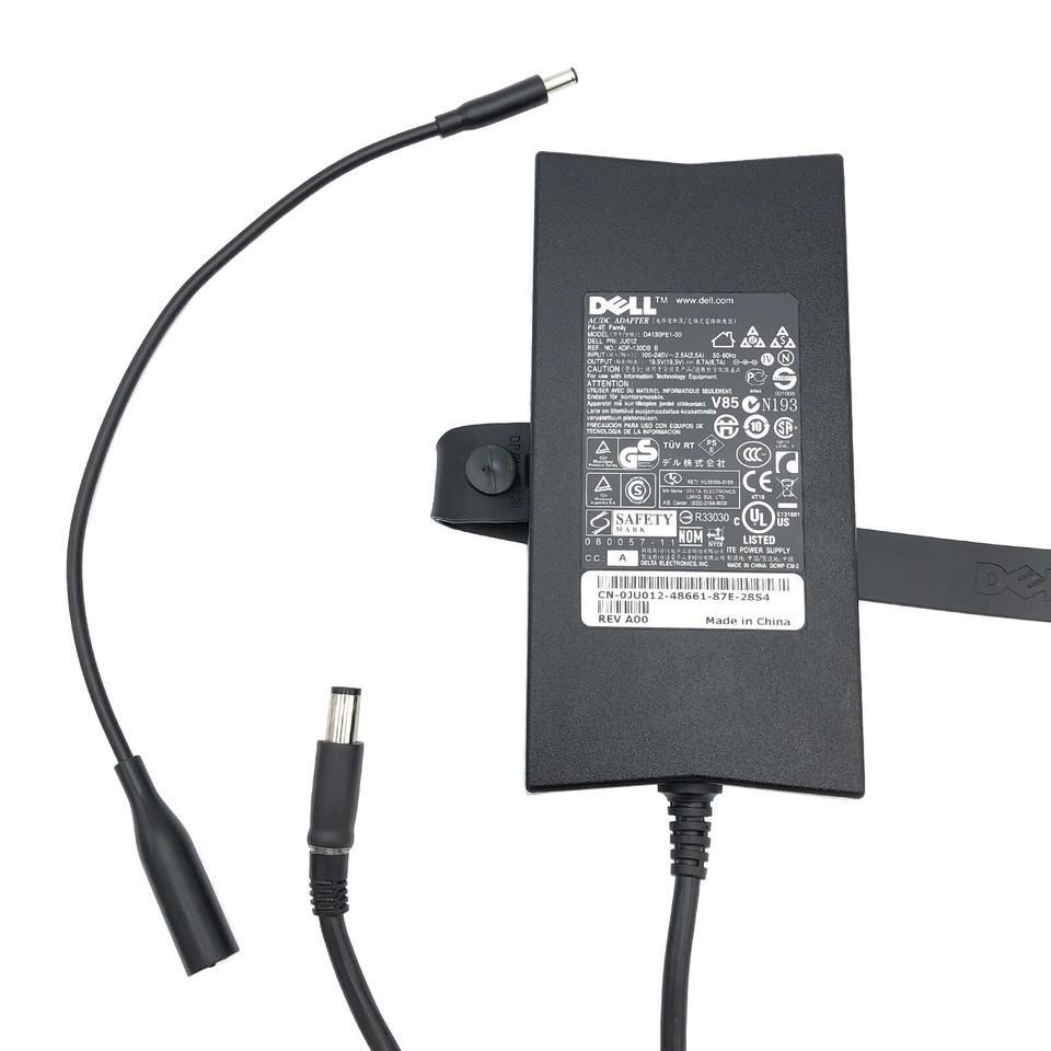 NEW Genuine Dell 130W AC Adapter 4.5mm For Optiplex 7050 7060 Micro ...