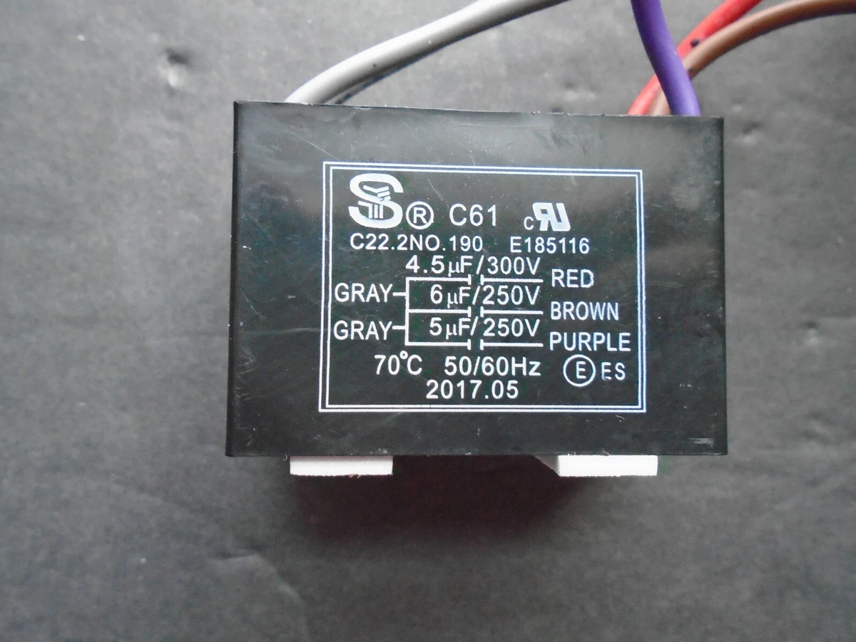 Ceiling Fan Capacitor 4 Wire C61 | Shelly Lighting