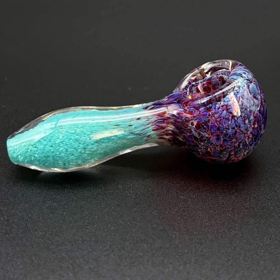 Ashton Collectible Tobacco Pipes Colorful Thick Glass Hand Pipe - 4 ...