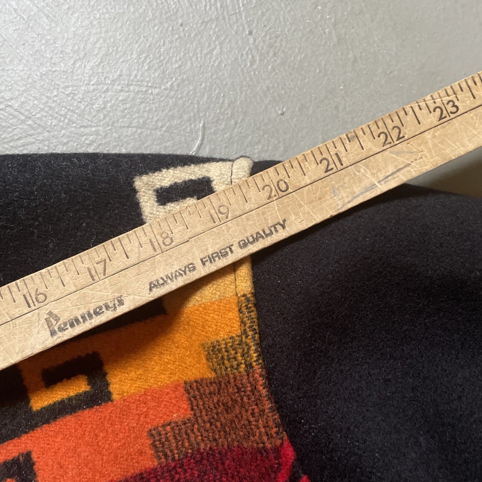 Vintage Pendleton Western Wear Aztec Navajo Tribal Wool Jacket Made USA ...