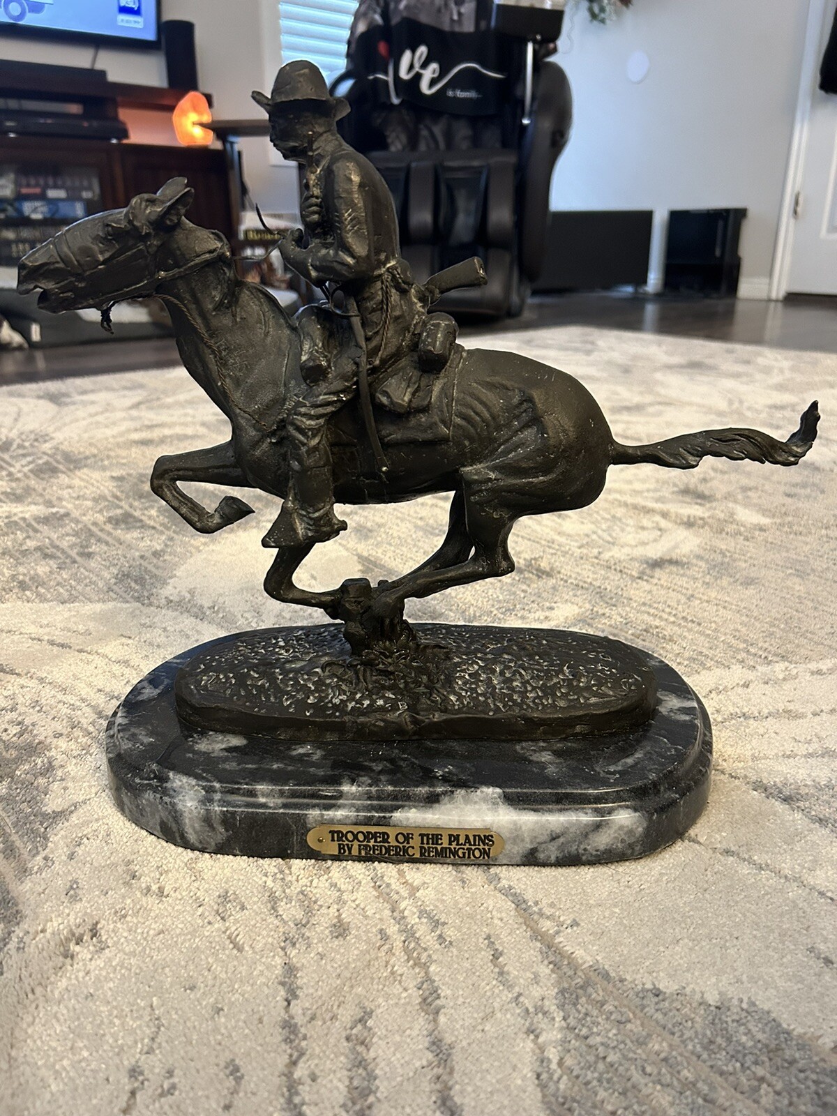 Remington Bronze Statue | eBay