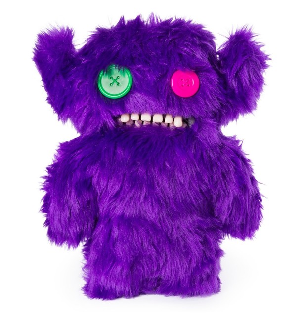 Fuggler Grumpy Grumps Purple 9” Medium Funny Ugly Monster Macabre Soft ...