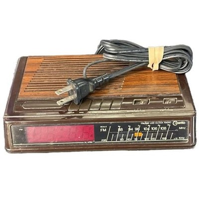 Vintage Cosmo model no . Cr -2032 electronic clock radio | eBay