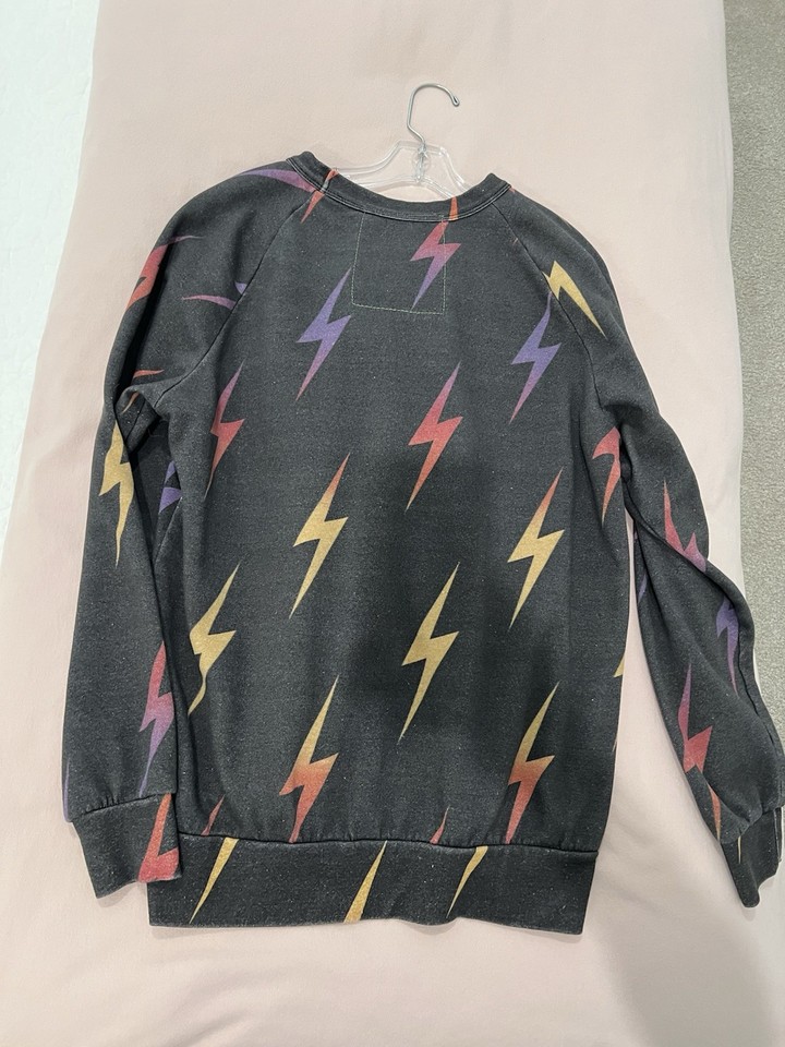 Aviator Nation Rainbow Lightning Bolt Women’s Large | eBay
