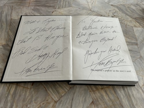 Angus Legends Volume 1 Tom Burke Signed Hardcover | eBay