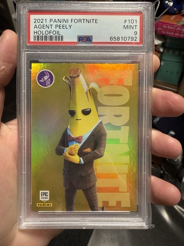 2021 Panini Fortnite #101 Agent Peely Holofoil Psa 9 | eBay