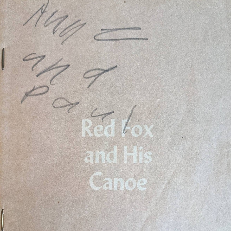 Vintage 1960s Red Fox and His Canoe By Nathaniel Benchley Scholastic ...