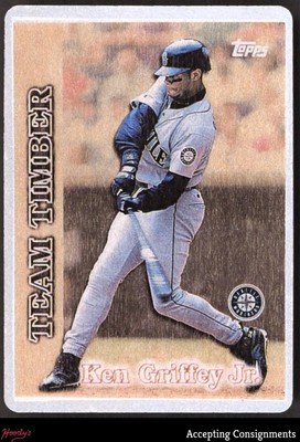 1997 Topps Team Timber Keeper Series Metal #TT1 Ken Griffey Jr. 028/500 ...