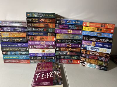 Lot 42 Christine Feehan Carpathian Shadow Riders Torpedo Ink Ghostwalk ...