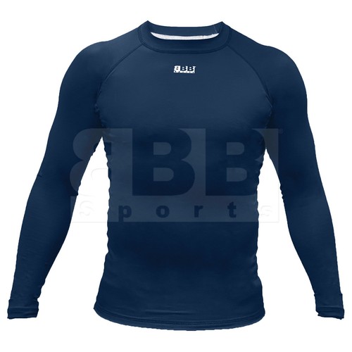 BBB Sports Athletic Performance Compression Long Sleeve Shirt Navy | eBay