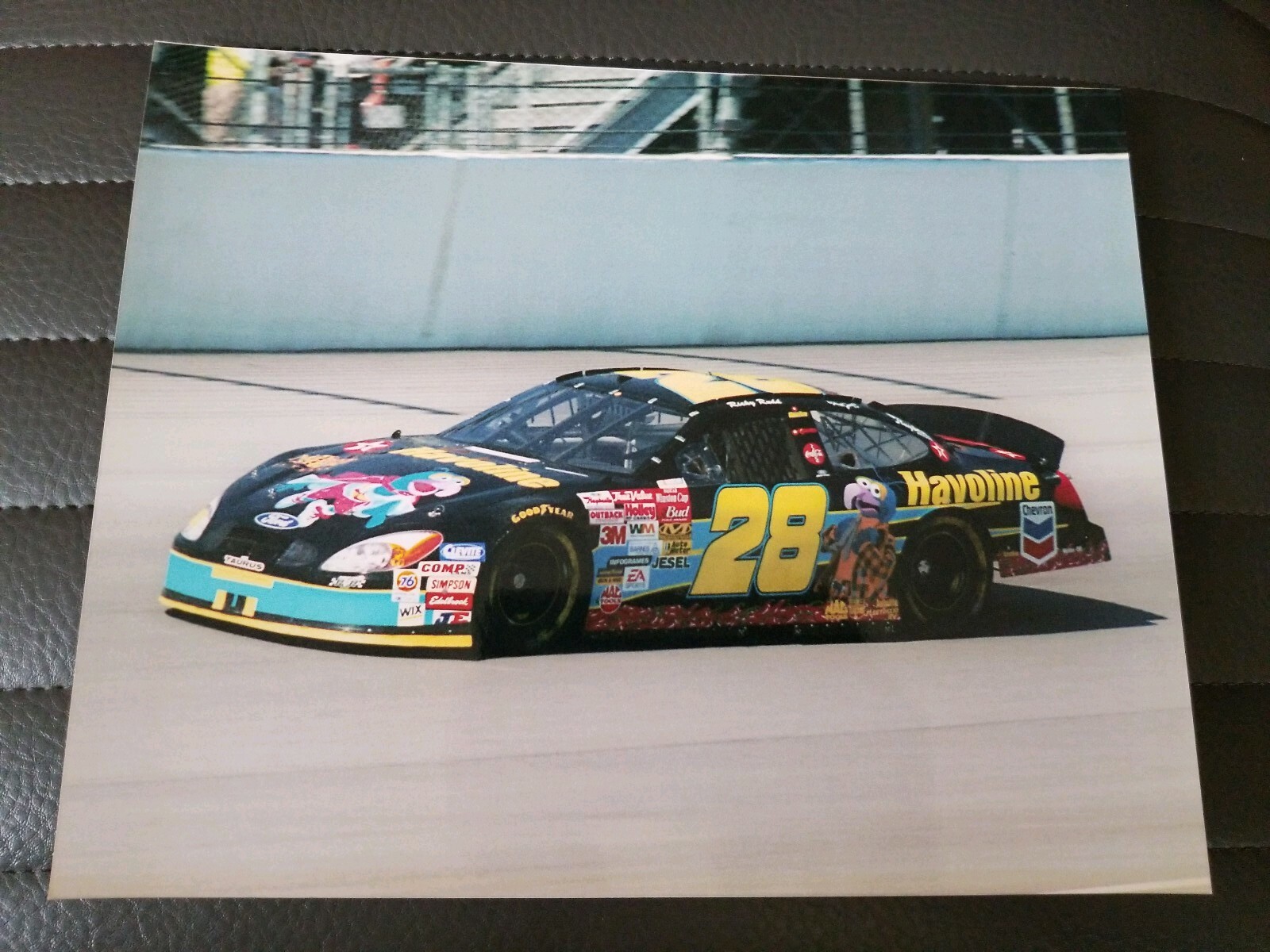 Ricky Rudd #28 Havoline Ford Taurus Gonzo 8×10 photo NASCAR Vintage | eBay