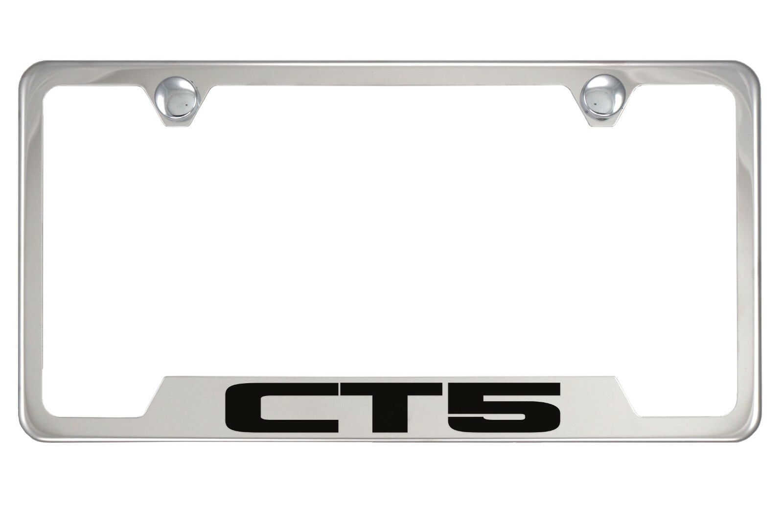 Chrome License Plate Frame For Cadillac CT5 | eBay