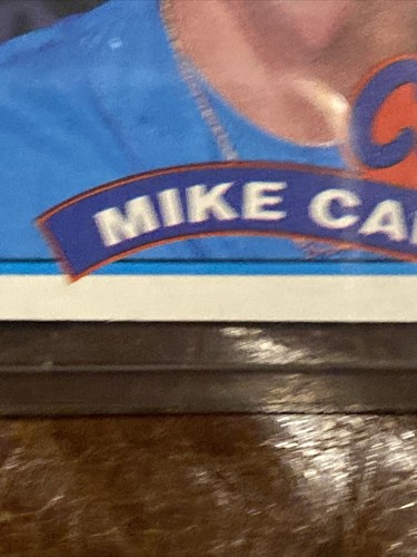 RARE 1989 Topps #767 Mike Capel Cubs MISPRINT ERROR Card | eBay