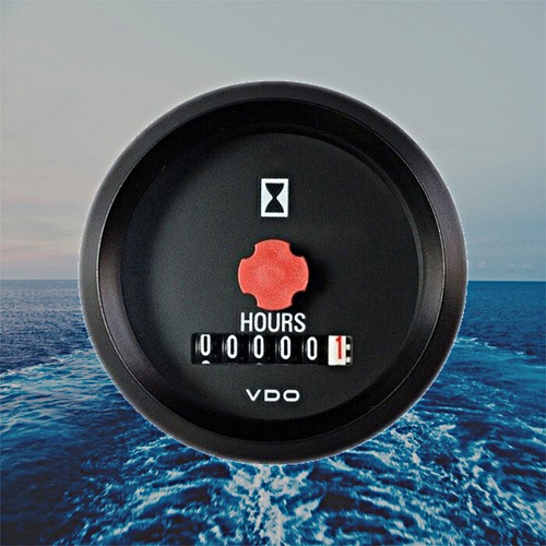 VDO Cockpit International Hour Meter Counter Gauge 2" 12V 331-810-012 ...
