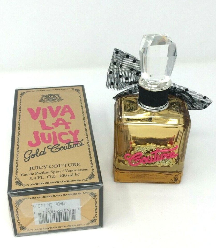 Viva La Juicy Gold Couture by Juicy Couture EDP 3.4oz / 100 ml Spray ...