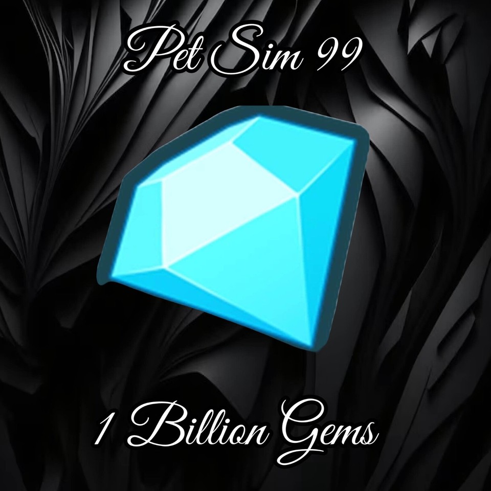 Pet Sim 99 Gems - Pet Simulator 99 PS99 Gems | eBay