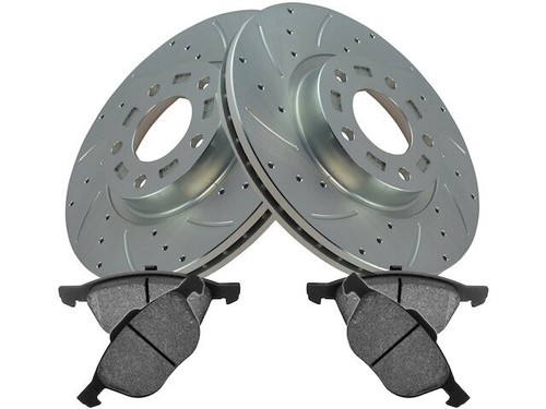 For 2004-2013 Mazda 3 Brake Pad and Rotor Kit Front 56296YGYS 2005 2006 ...