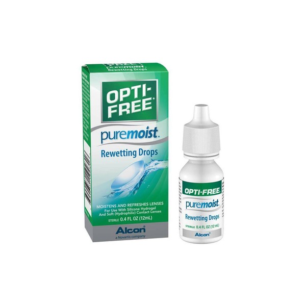 Opti- Pure Moist Rewetting Drops 12 Ml 3 Bottles for sale online | eBay