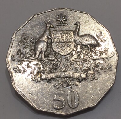 2001 50c Coin Federation Coat of Arms Fifty cent Australian Coin | eBay
