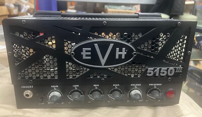 EVH 5150III 15W LBX-S Guitar Amp Head Stealth Black Eddie Van Halen ...