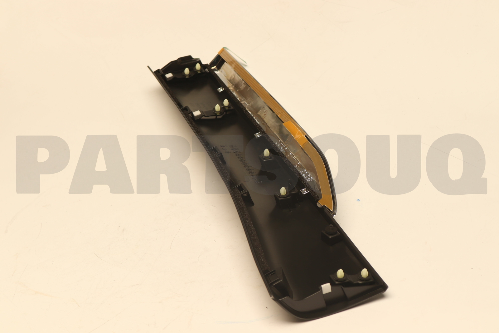 7507548050 Genuine Toyota MOULDING SUB-ASSY, REAR DOOR, OUTSIDE RH ...