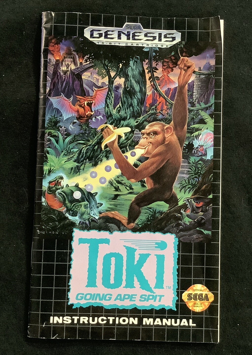 Toki: Going Ape Spit (Sega Genesis, 1992) Complete CIB W/ Manual ...