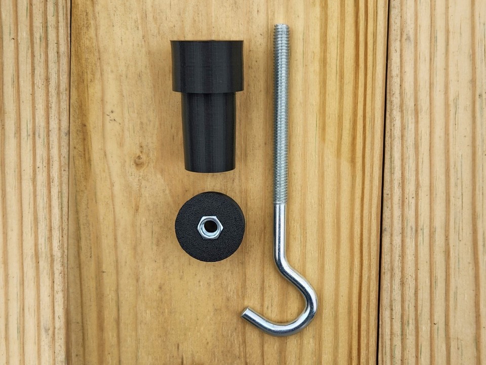 Bog Death Grip Tripod Ball Head Adapter and 1" riser - 3/8" Thread | eBay